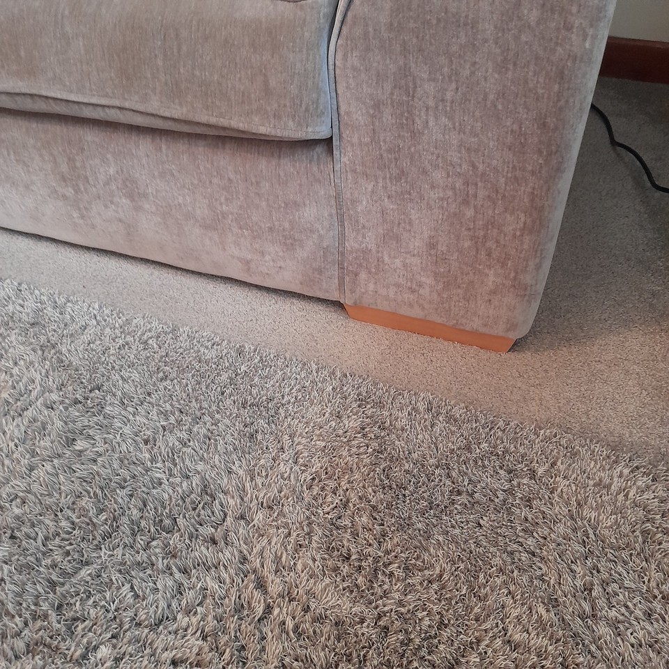 Large Newark 2 Seater Settee. Fawn/Mushroom Colour. | eBay UK