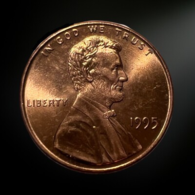 1995 P Philadelphia Lincoln Memorial Penny Brilliant Uncirculated (BU ...
