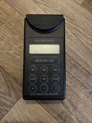 Micronta 63-645 Electronic Tape Measure Ultrasonic | eBay