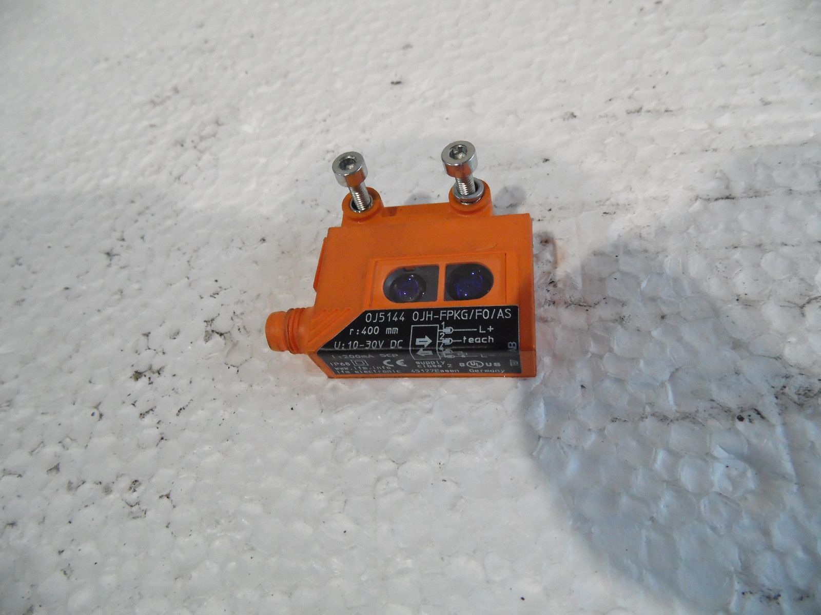 Ifm Electronic OJ5144 Reflexlichttaster DC PNP unbenutzt | eBay UK