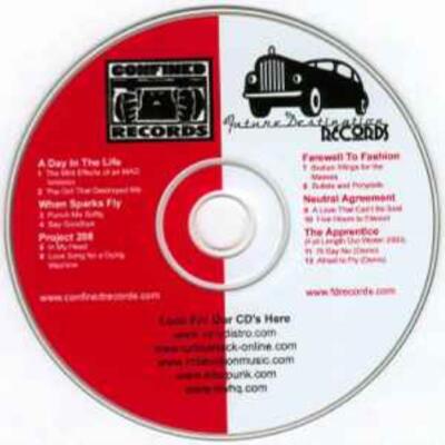 Confined Records / Future Destination Records Sampler MUSIC AUDIO CD ...