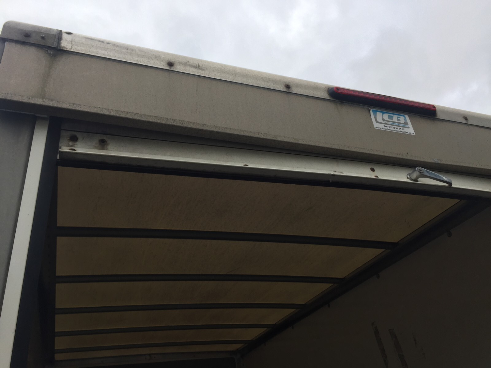 LUTON BOX BODY WITH FULLY WORKING POWER TAIL LIFT LWB | eBay