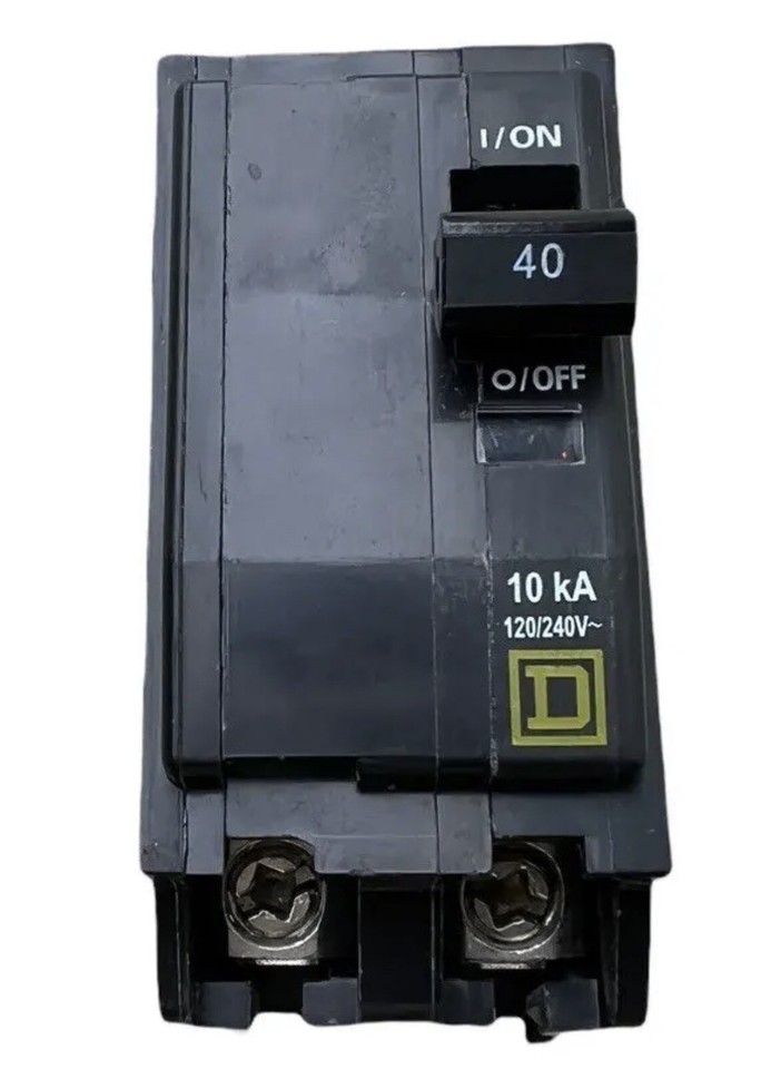 Square D 40 Amp Circuit Breaker QO240 2-Pole New 47569838040| eBay