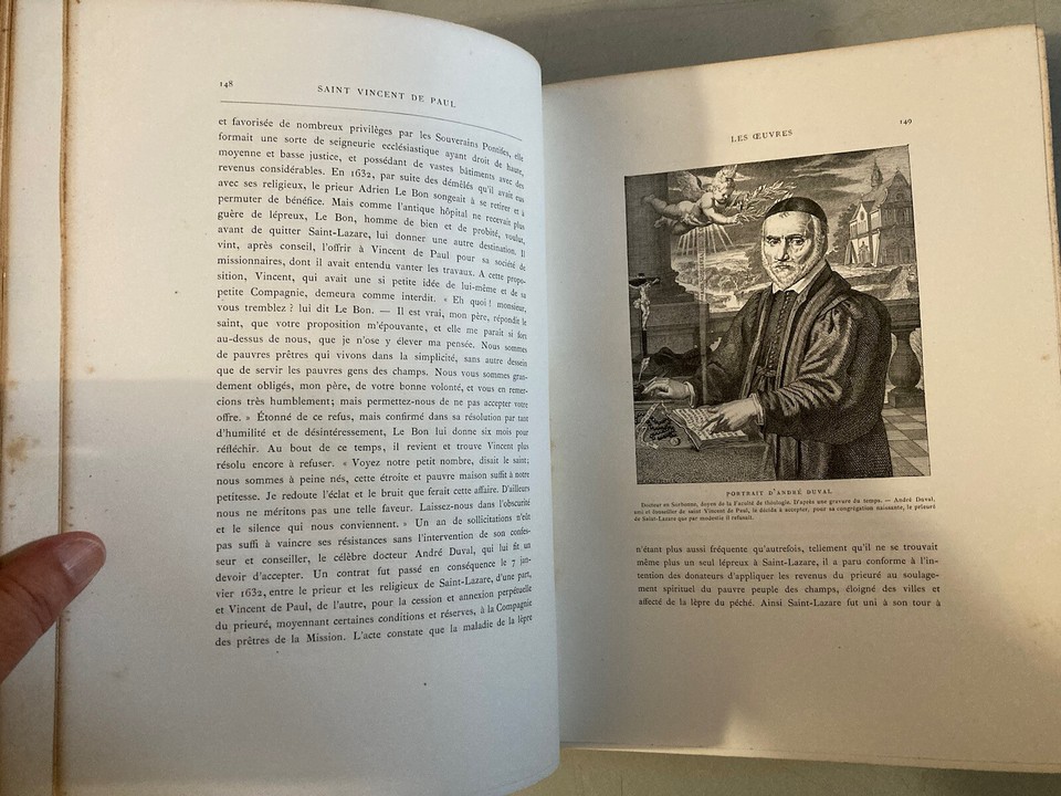 Book Saint Vincent De Paul and His Social Mission Arthur Moth 1881 ...