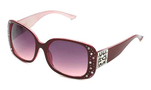 Retro Squared Sunglasses Bold "Diamond" Styled Frame Gradient Lens | eBay