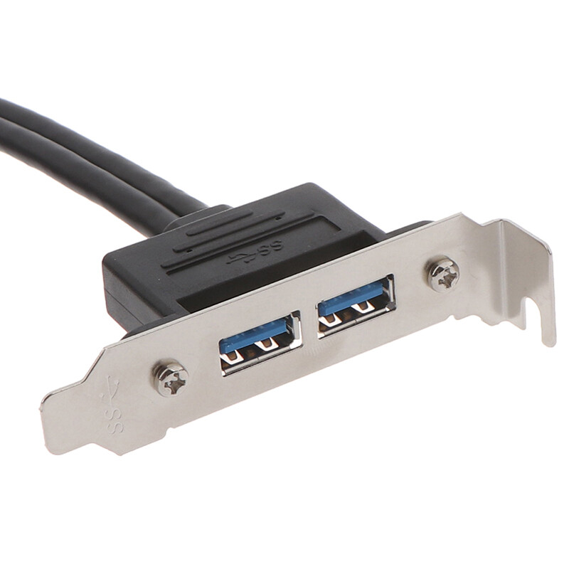 2Ports USB 3.0 Back Panel To Motherboard 20pin Header Connector With ...