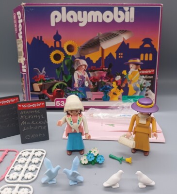 Playmobil #5343 Victorian Flower Shop Incomplete | eBay