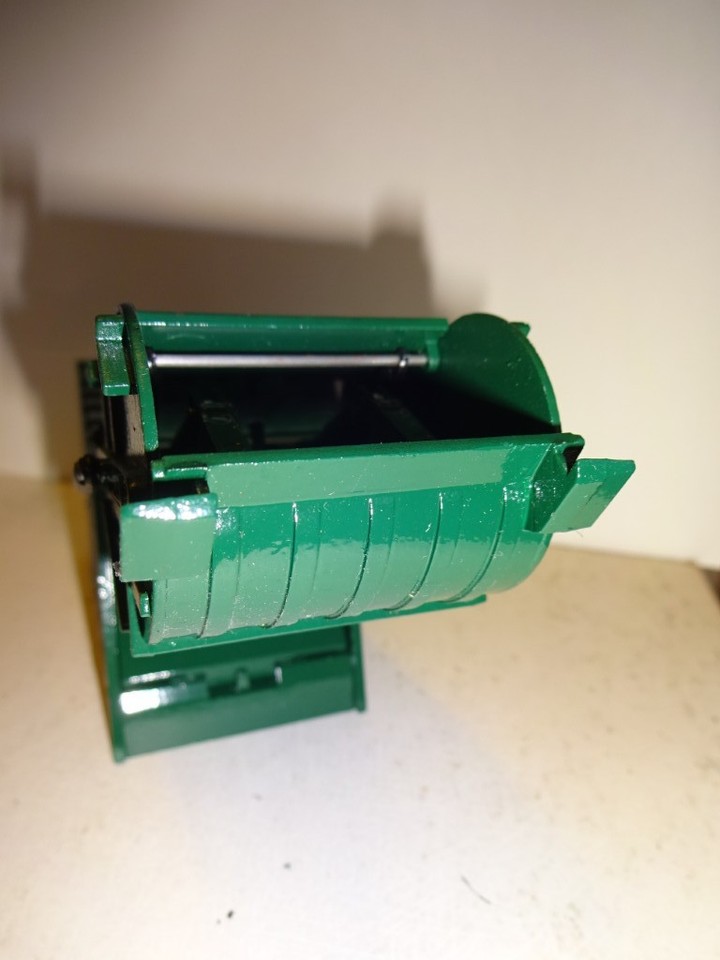RARE GREEN CONRAD LEACH 2R2 REAR LOAD GARBAGE TRUCK PACKER BODY ONLY | eBay
