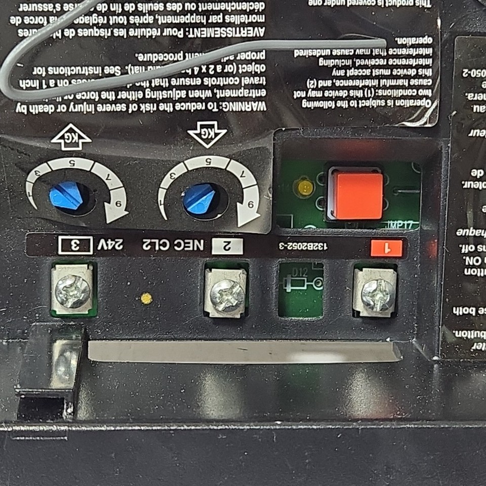 Liftmaster Chamberlain Circuit Board End Panel Red Learn Button 41A5021 ...