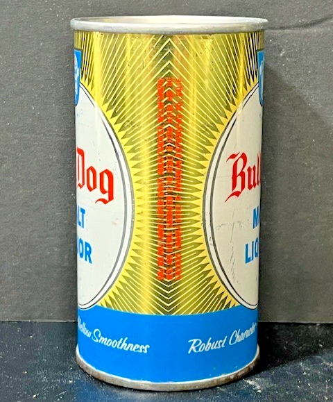 Bull Dog Malt Liquor 12oz BO Beer Can - Drewrys Ltd, South Bend, IN ...