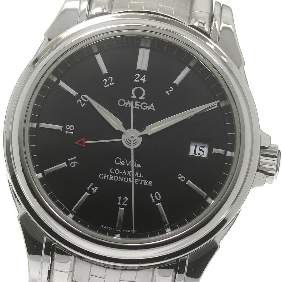 OMEGA 4533.51 De Ville GMT Co-Axial Automatic Men #C1289 | eBay