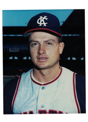 Dan Pfister Kansas City Athletics 8x10 BRACE Photo RH5 | eBay