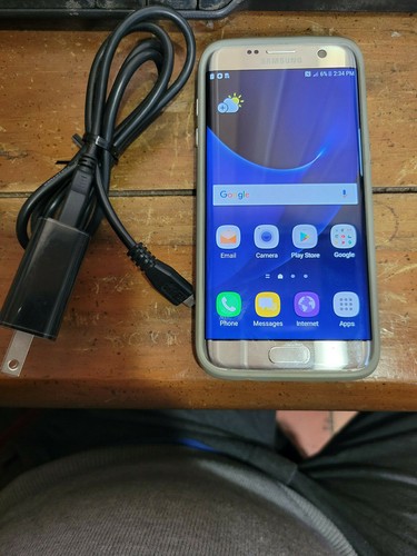 Samsung Galaxy S7 Edge SM-G935T 32GB Silver | eBay