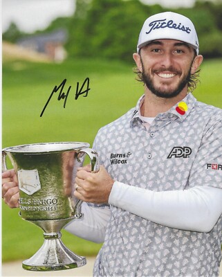 MAX HOMA Golf PGA Golfer Signed 8 x 10 Photo FREE SHIPPING | eBay