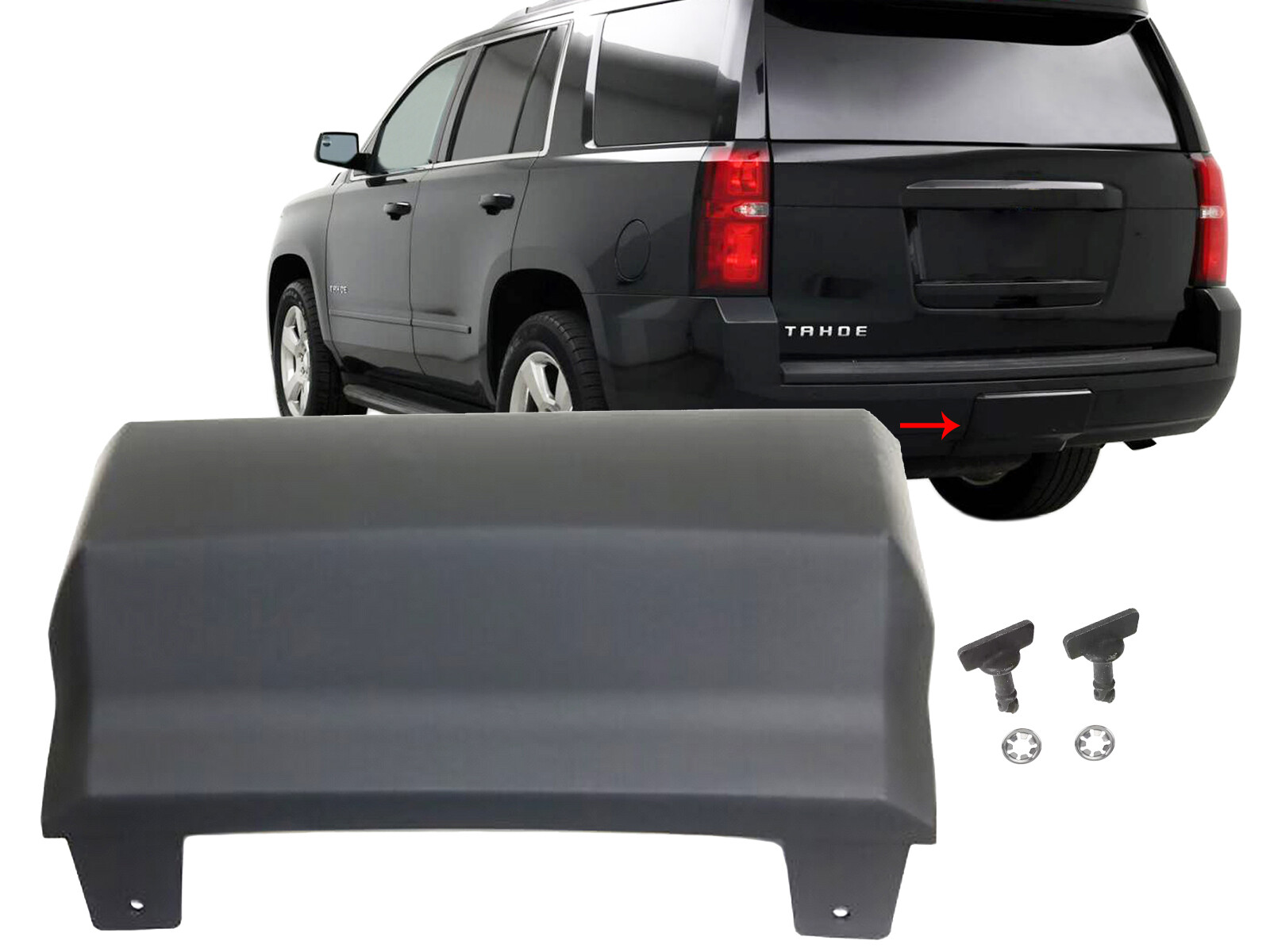 For Rear Trailer Hitch Cover 2015-2020 Chevy Tahoe / Suburban 23142973 ...