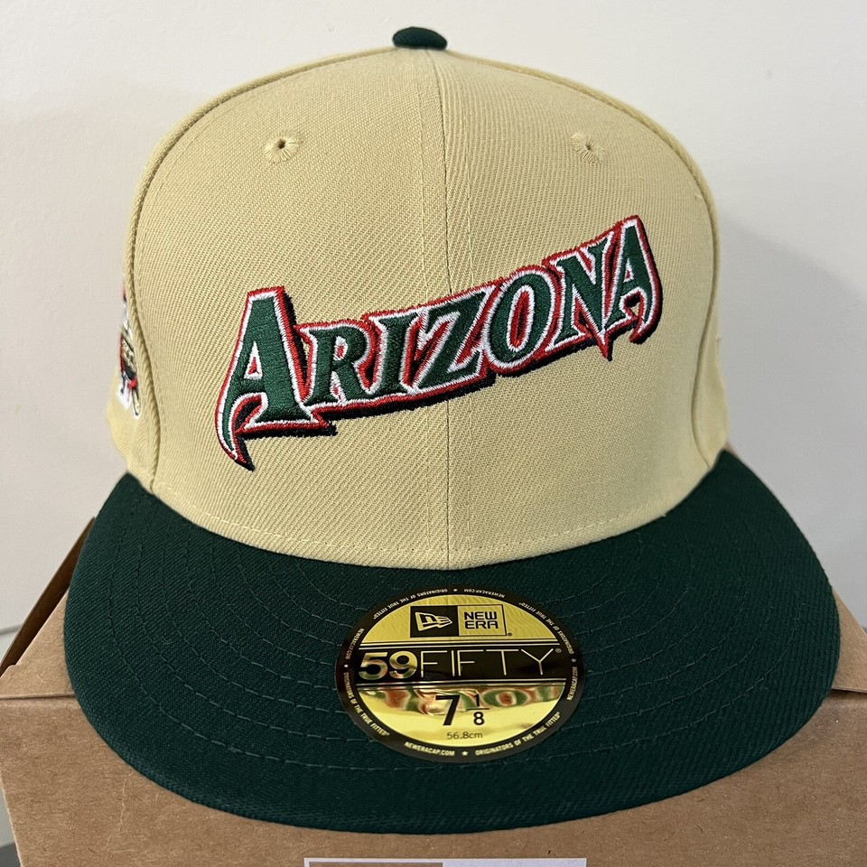 7 1/8 Cap City Arizona Diamondbacks Script Vegas Gold Not Hat Club ...