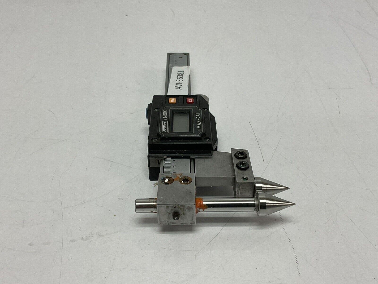 Modified Fowler NSK Cone Point Micrometer 54-200-382 0-2.5” for sale ...