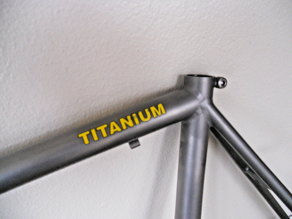 Litespeed Catalyst Titanium Road Frameset 56cm w/ Carbon Aero Fork ...