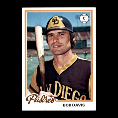 Bob Davis 1978 Topps Set Break Great Condition! San Diego Padres #713 ...