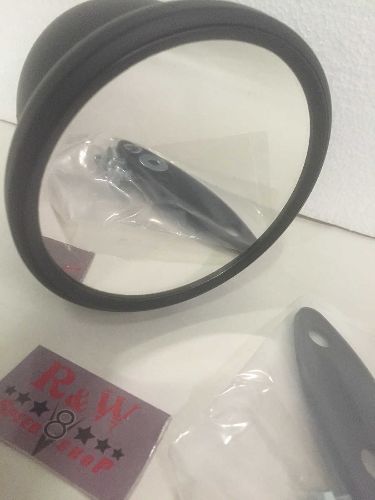 Pair Bullet Street Rod, Sports Car, GT Racing Exterior Mirrors - Black ...