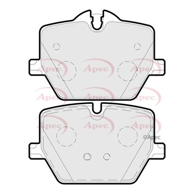 Brake Pads Set For BMW 3 Series G20 G28 G80 330i Apec Rear 34206888835 ...