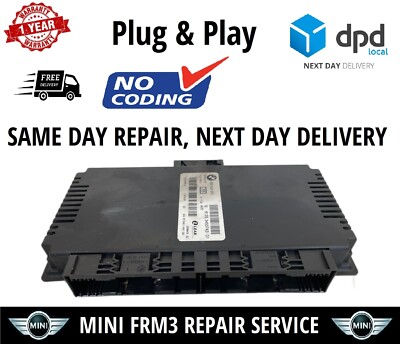 MINI FRM3 FRM3R Repair Service Footwell Module Fix Plug & Play R55 R56 ...