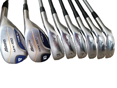 8 Pcs Mizuno MX 950 Iron Set 4-5-6-7-8-9-P Exsar IS2 Regular Lite ...