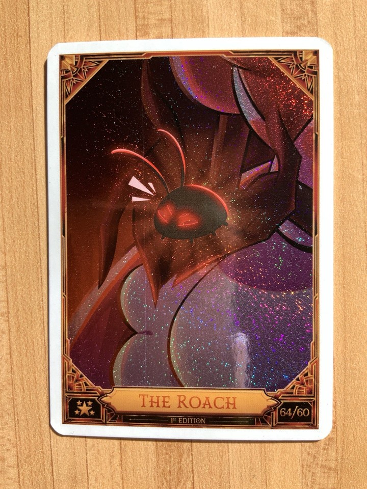 Hazbin Hotel Trading Cards The Roach Secret rare foil card | eBay UK