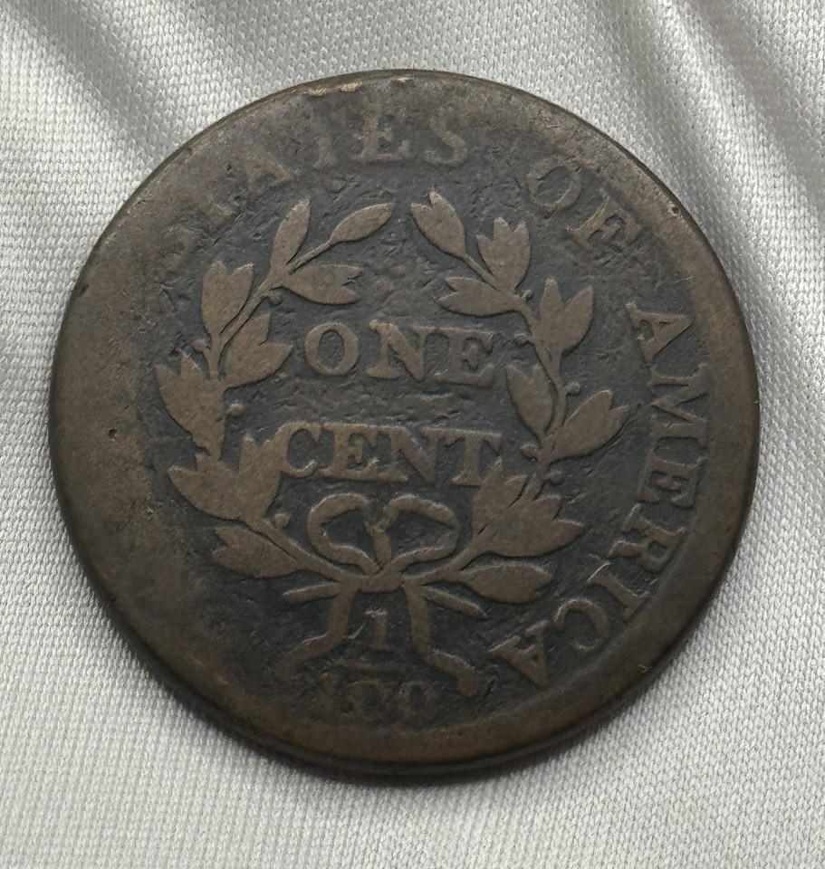 1807 Draped Bust Large Cent 1C | eBay