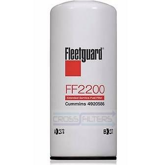 FLEETGUARD FF2200 - Fuel filter cross reference