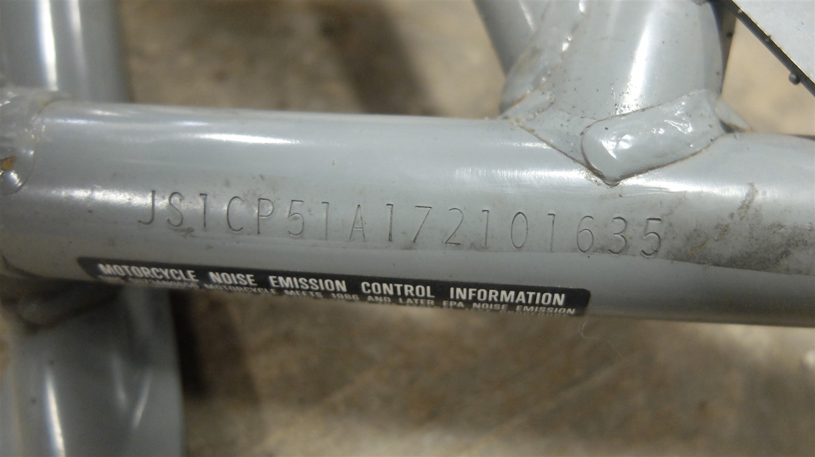 2007 Suzuki AN 650 Burgman Scooter Frame Chassis | OE | Japan