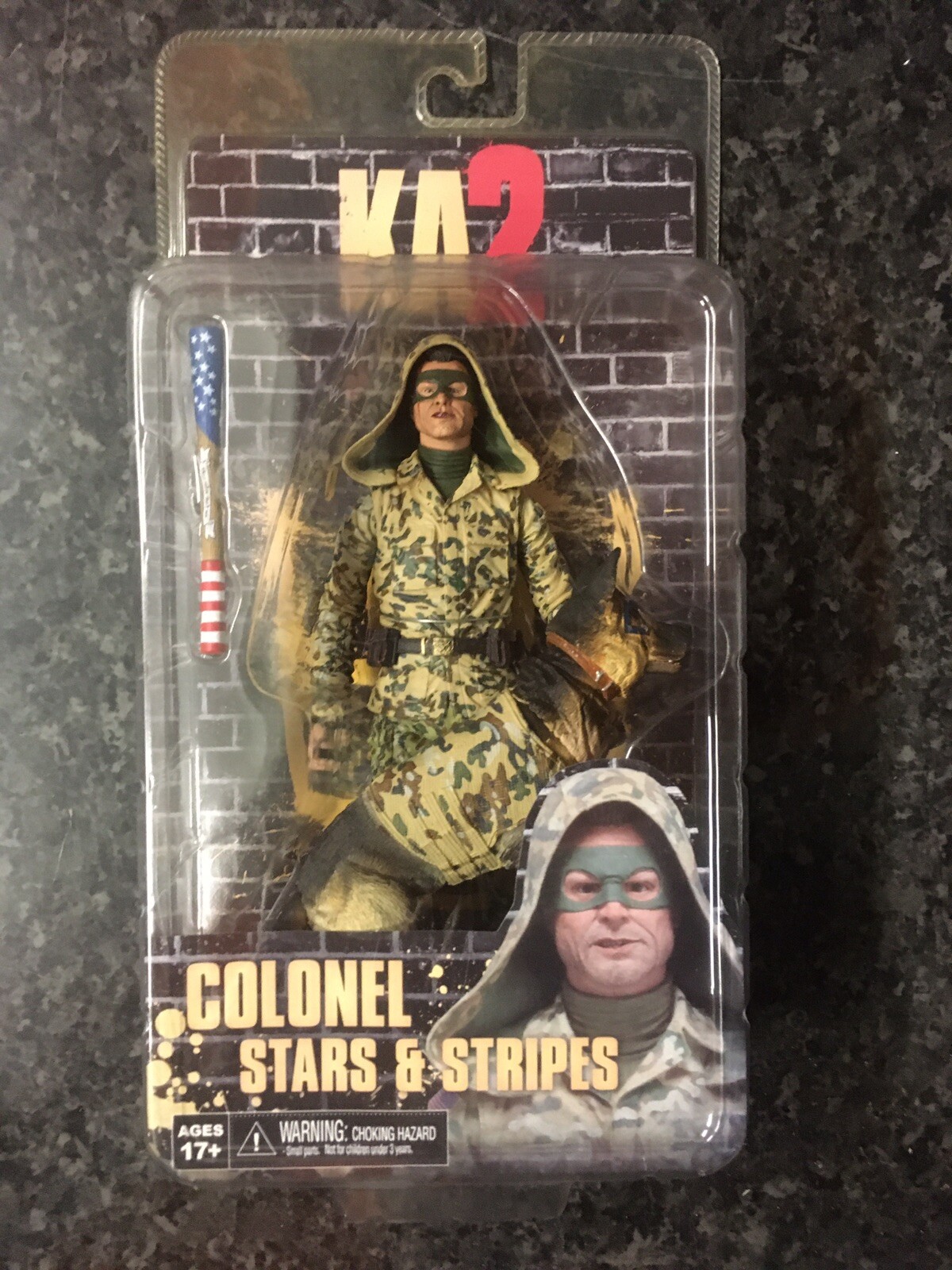 Kick-Ass 2 Series 2 Colonel Stars Hooded & Stripes Action Figure Neca ...