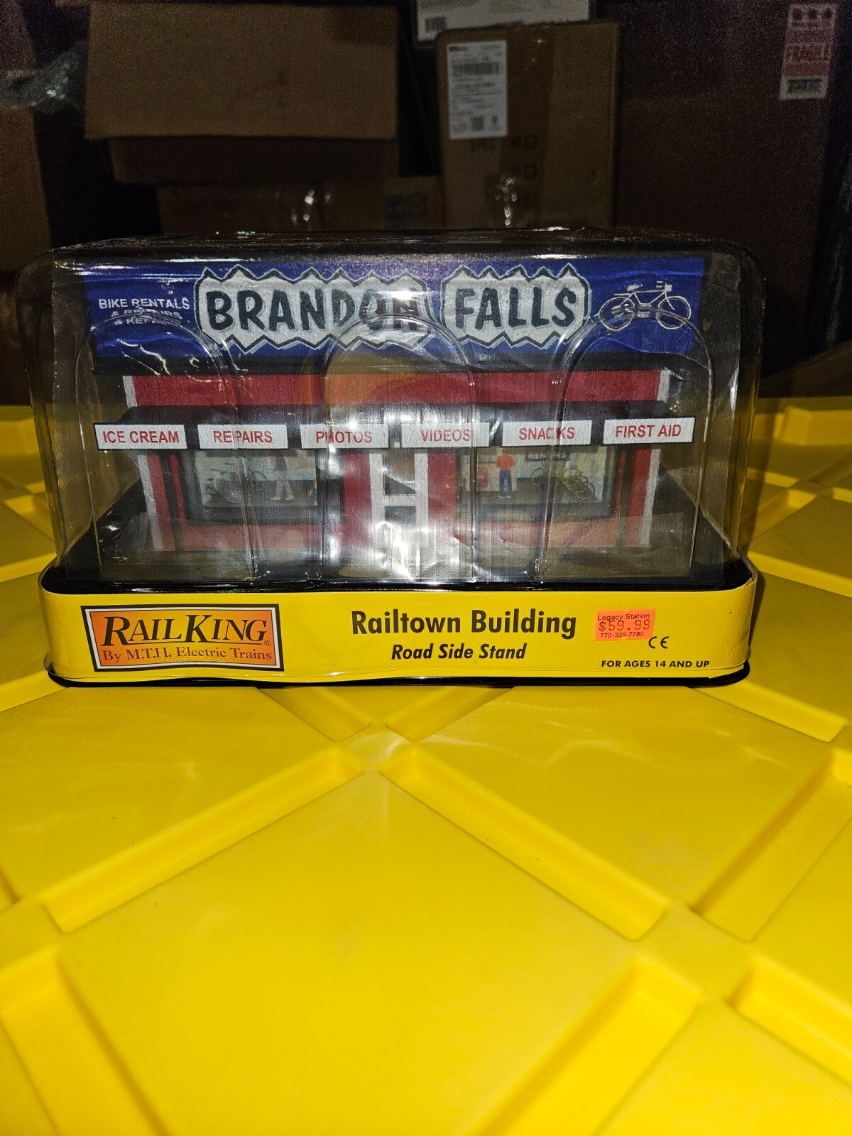 NEW NEVER OPENED MTH Rail King Donald J. Trump Brandon Falls and Lionel ...