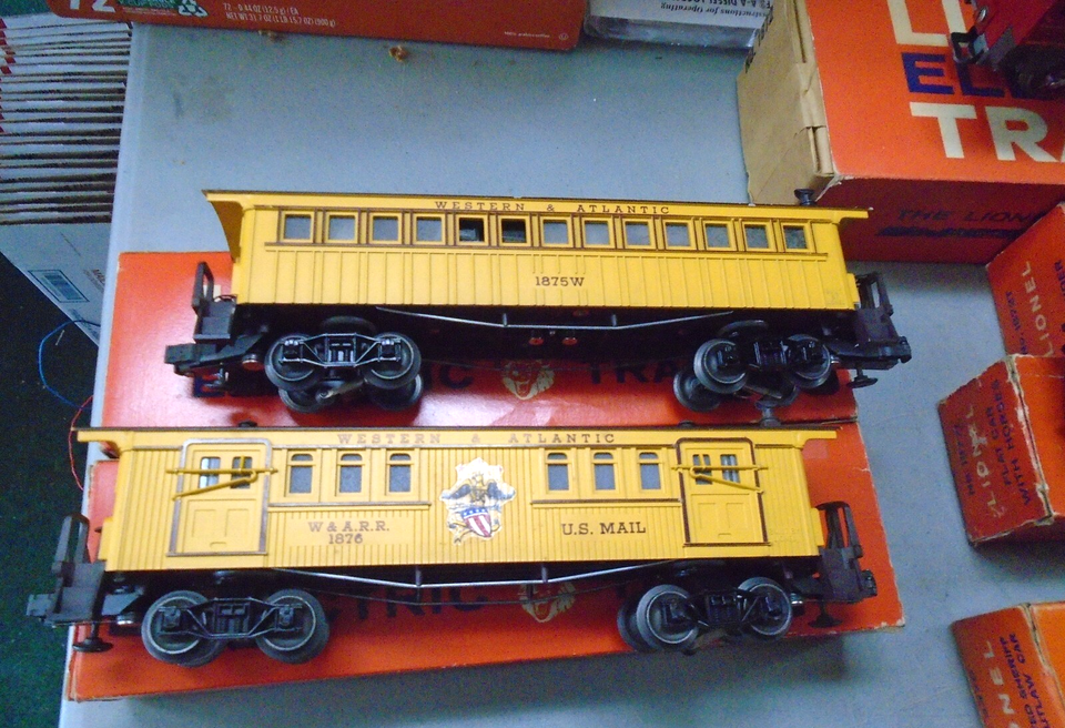 Lionel Post War O Scale 2528WS O GA General Train Set in Original Set ...