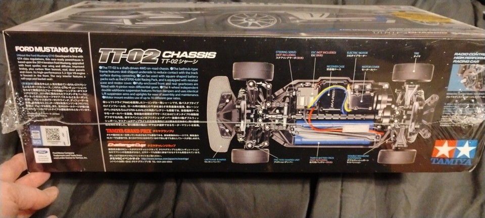 Tamiya 58664 1/10 4WD RC Ford Mustang GT4 Race Car Assembly Kit | eBay