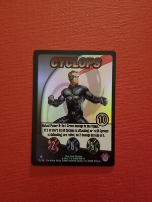 WIZARDS OF THE COAST - X-MEN MOVIE CYCLOPS FOIL GAMING CARD | eBay