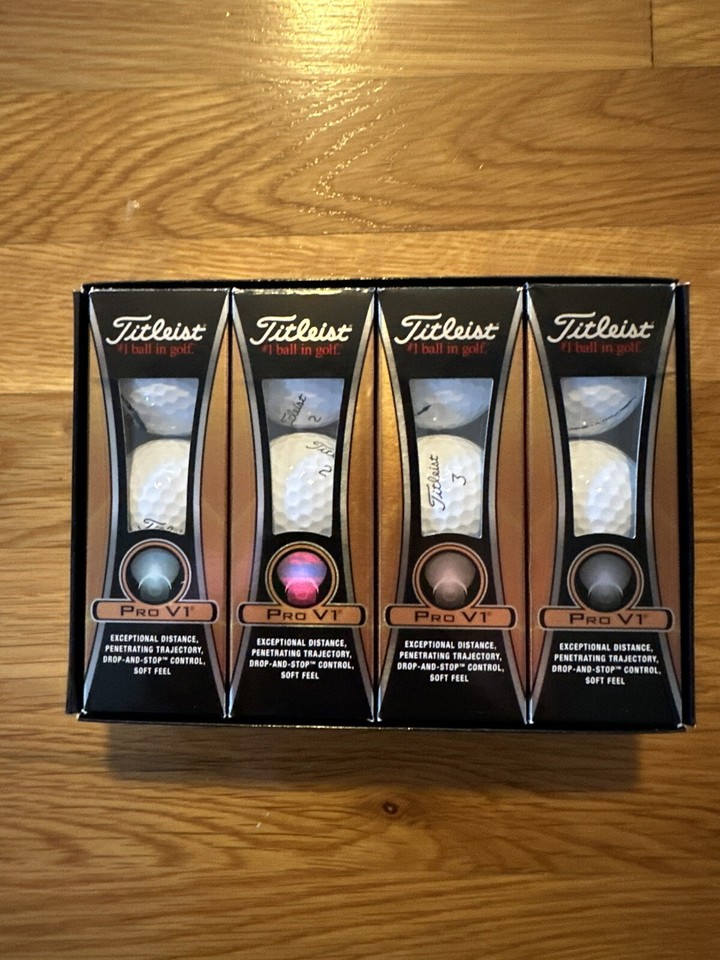 Titleist Pro V1 Golf Ball, White - 12 Count 2012 Vintage (New In Box ...