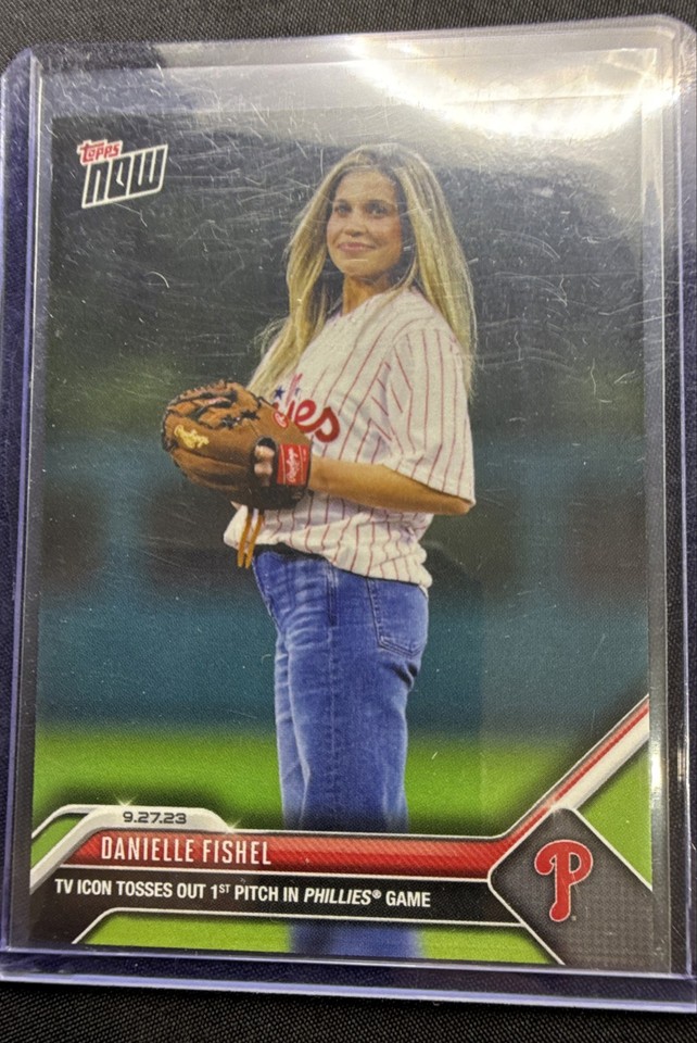 Danielle Fishel Topenga 2023 Topps Now Philadelphia Phillies #931 /4993 ...