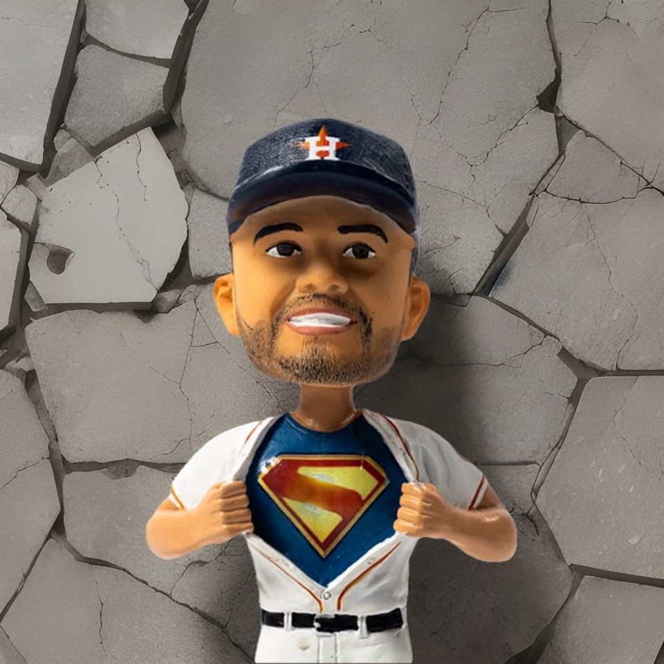 Jose Altuve Superman Bobblehead SGA 8/12/2025 DC Comics Houston Astros ...