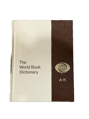 World Book Dictionary 1975 Indexed | eBay