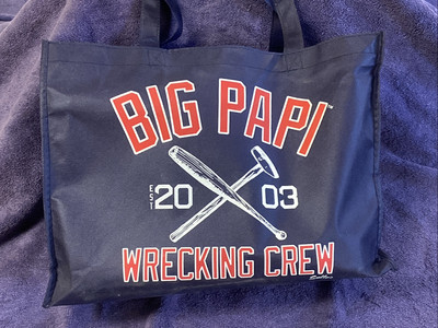 Boston Red Sox Big Papi Wrecking Crew Tote Bag | eBay