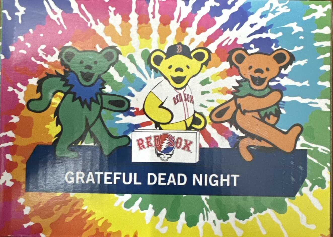 Boston Red Sox Grateful Dead Night Dancing Bears Bobblehead SGA Jerry ...