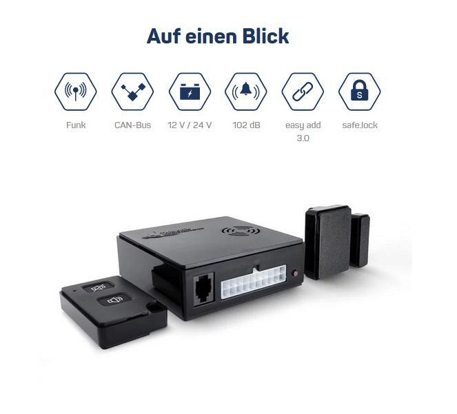 Thitronik 101050 WiPro III "safe.lock" Funk Alarmsystem Alarmanlage ...