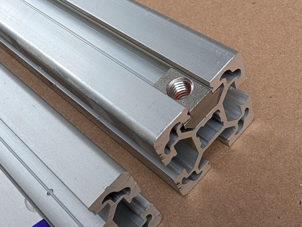 20Pcs, T Slot Bolts with Nuts for 4040 Aluminum Extrusion | eBay