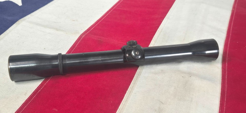 Weaver K4 Slanted Post Fine Crosshair with Target Dot RARE Rifle Scope ...