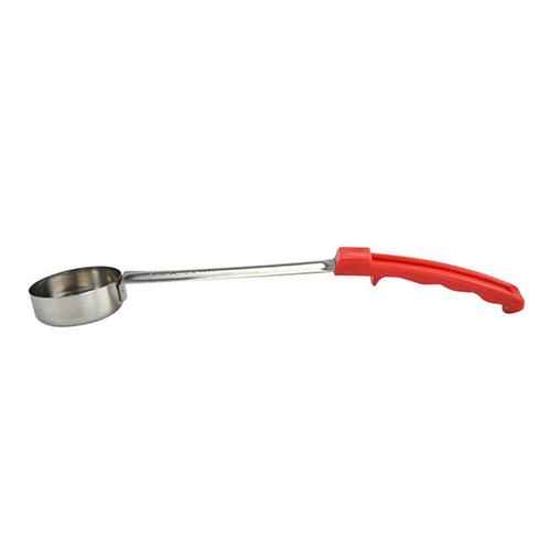 Pizza Spread Sauce Ladle Rubber Handle Flat Bot Kitchen Cooking Spoon ...