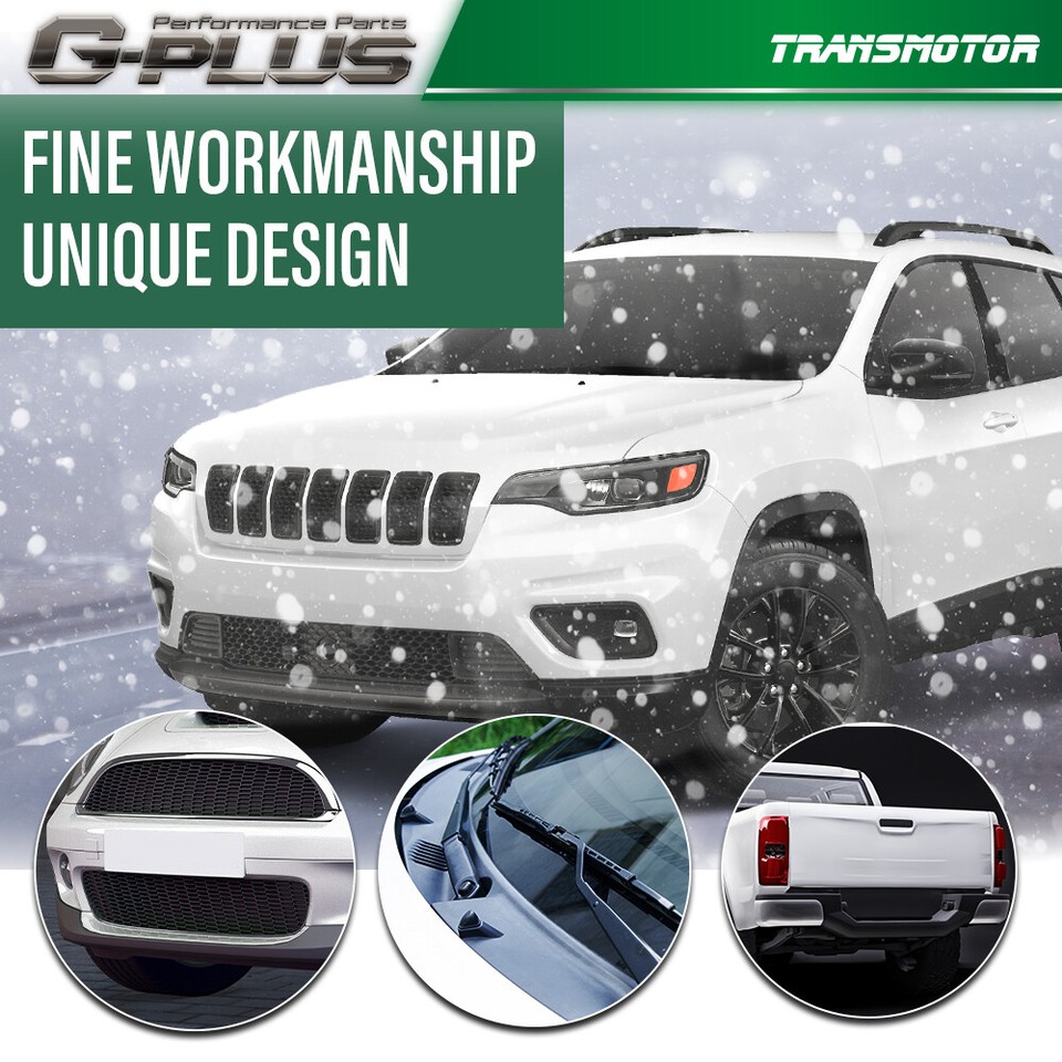 Fit For 2019 2020 2021 2022 Jeep Cherokee Close Out Panel Black ...