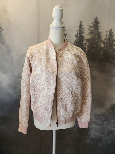 Victoria Beckham Target Pink Bomber Jacket Size Small | eBay