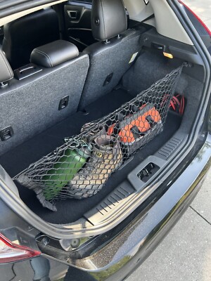 Rear Envelope Style Middle Trunk Cargo Net for Ford Fiesta Hatchback ...