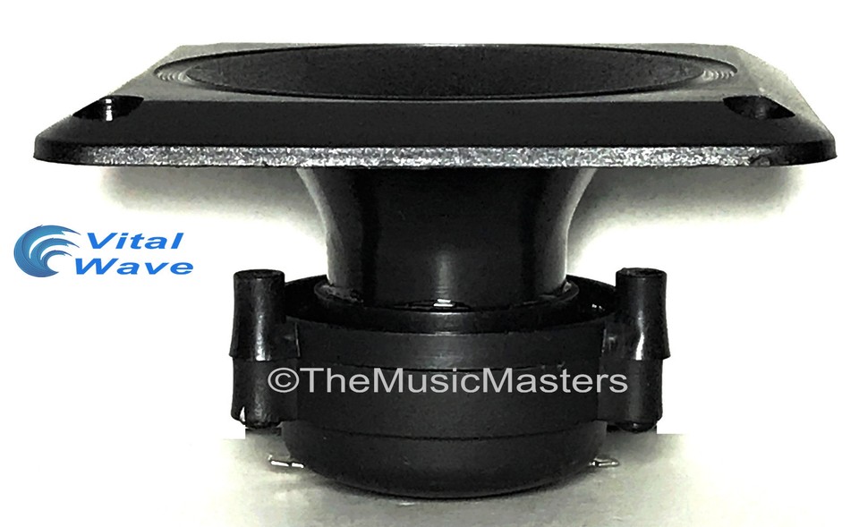 Pair 3.5" inch Flush Mount Piezo Super Horn Tweeters Speakers Car Home ...
